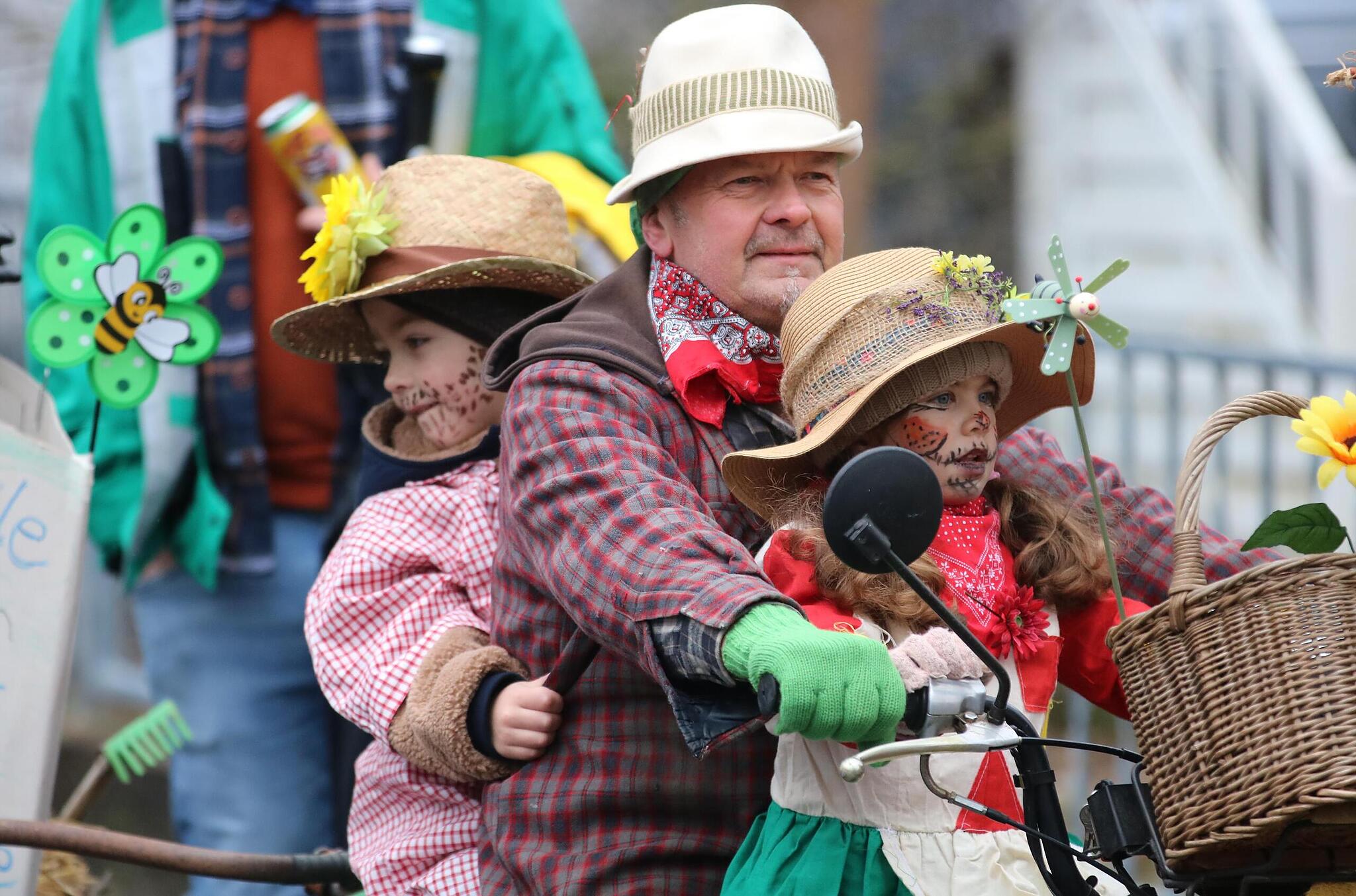 Fasching in Geroda: Ein kleiner aber feiner Umzug