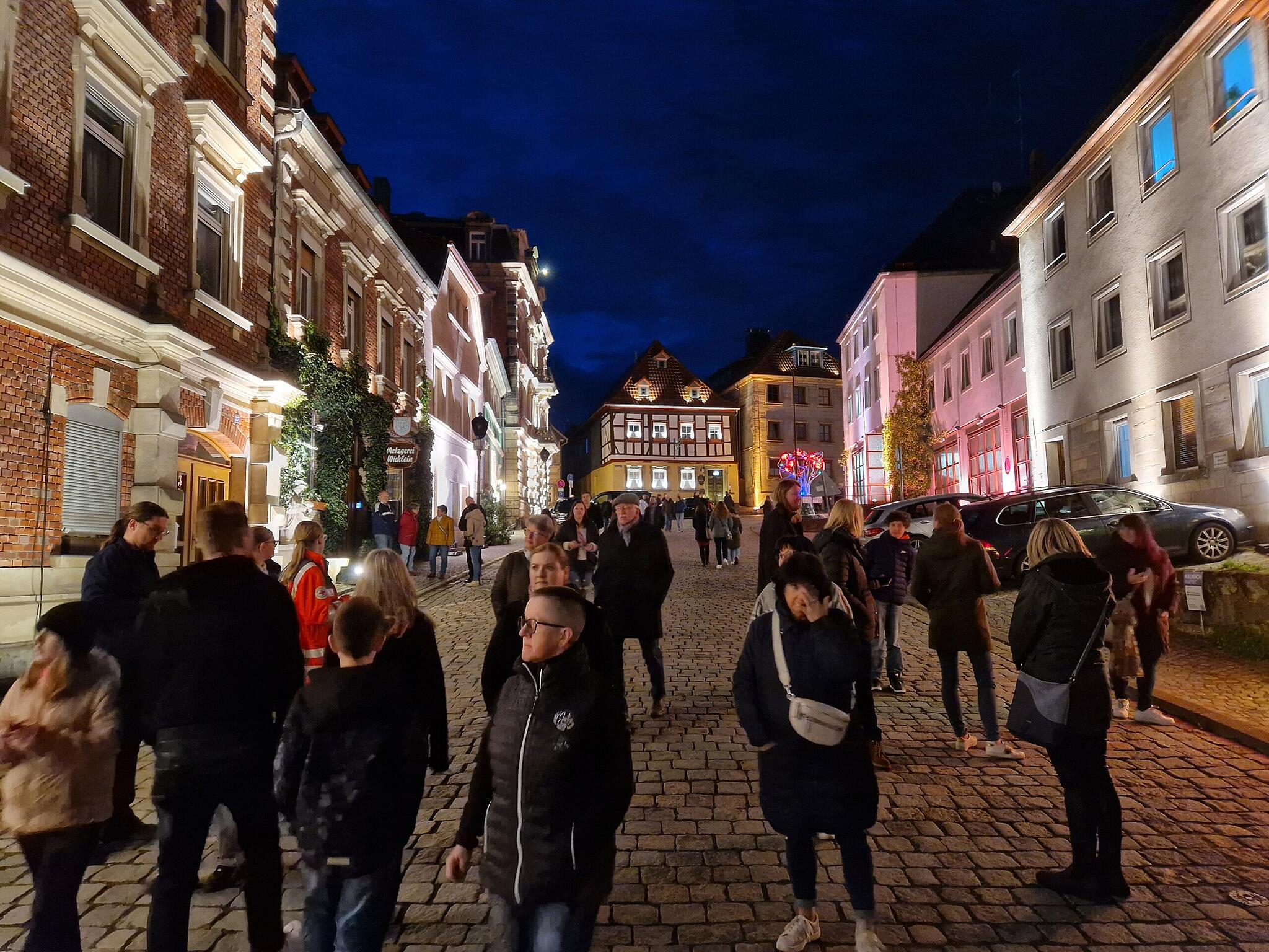 Kronach leuchtet: Das Lichtevent 2024 ist eröffnet