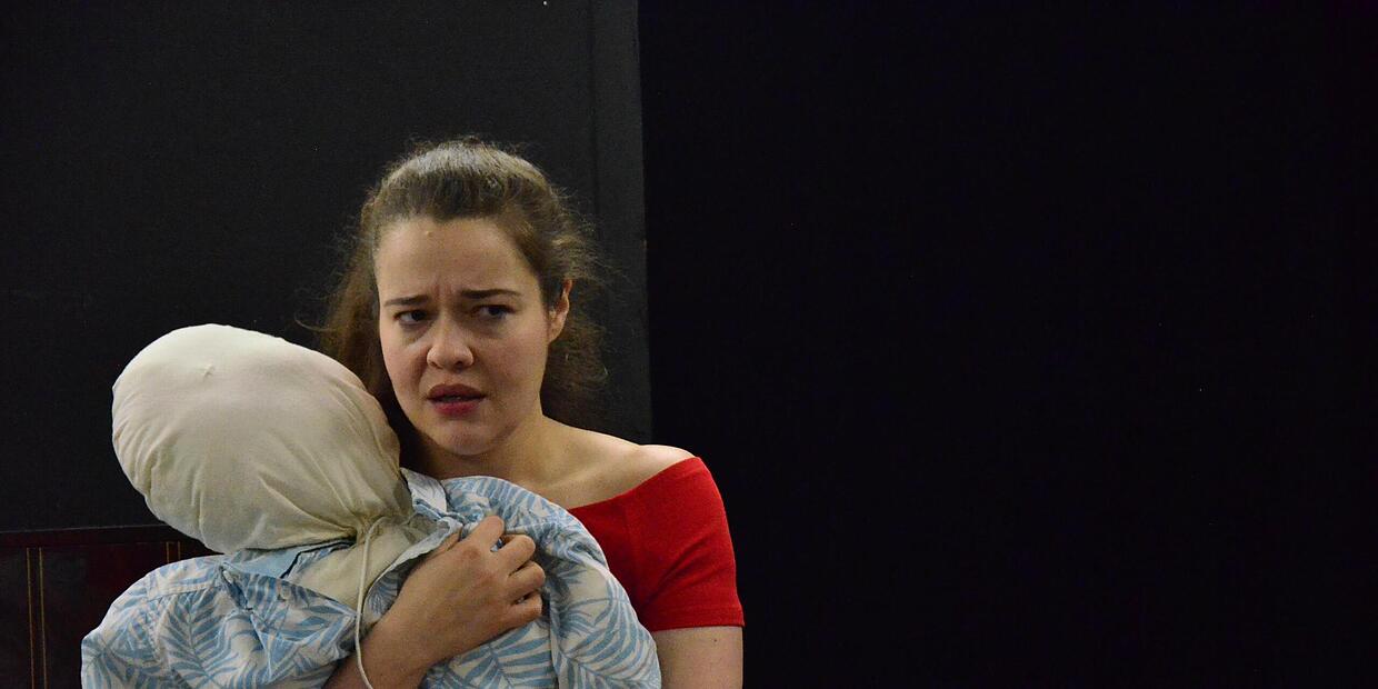 Das Jugend-Theaterstück „#Loverboy“ hatte im TiP des Theaters Schloss Maßbach Premiere