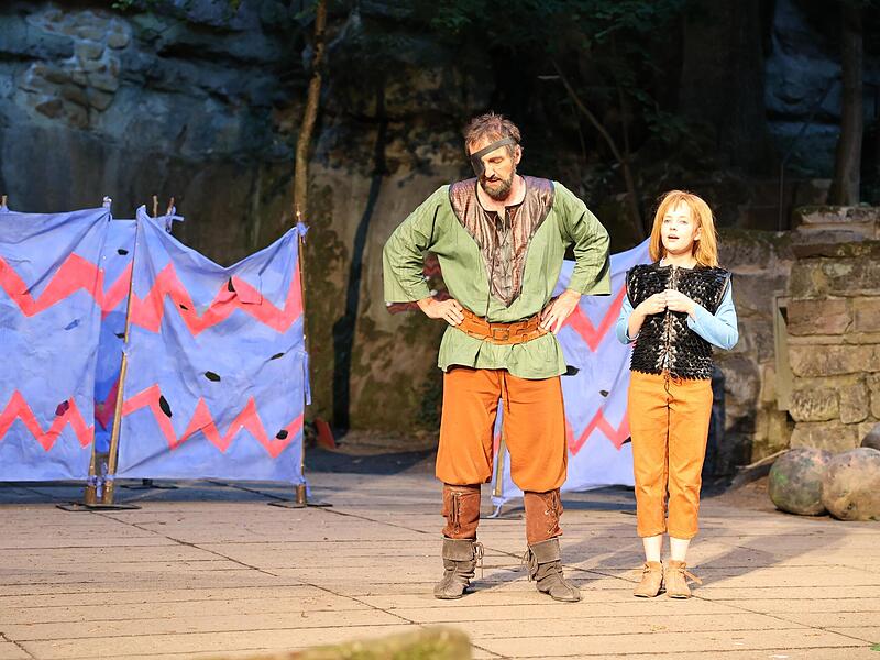 „Wickie und die starken Männer“ auf der Naturbühne Trebgast