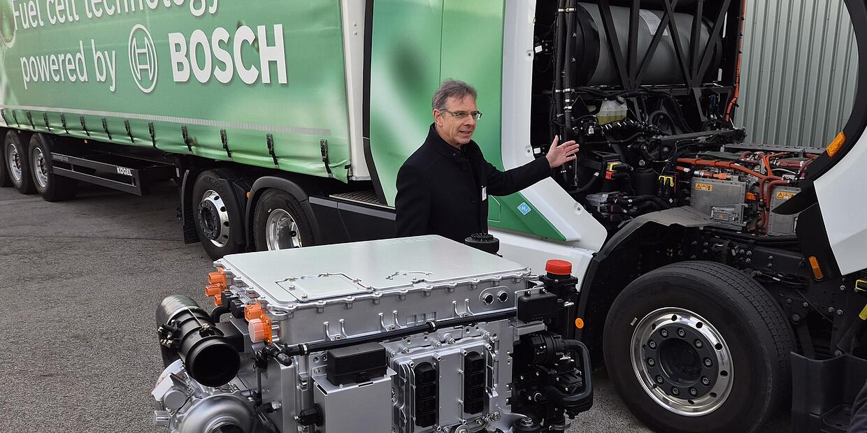 Bosch gewinnt Deutschen Zukunftspreis für Brennstoffzellen aus Bamberg