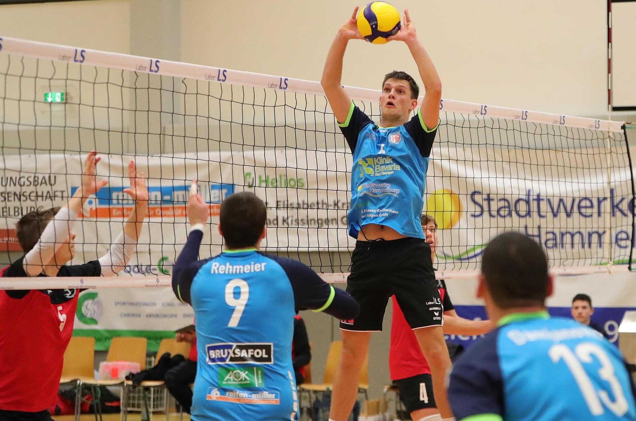 Die Hammelburg Volleys haben die TuS Kriftel in der 2. Bundesliga in ...