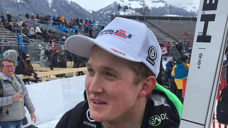 Jacob Schramm belegt beim Europacup in Tarvisio in der Abfahrt Rang 22