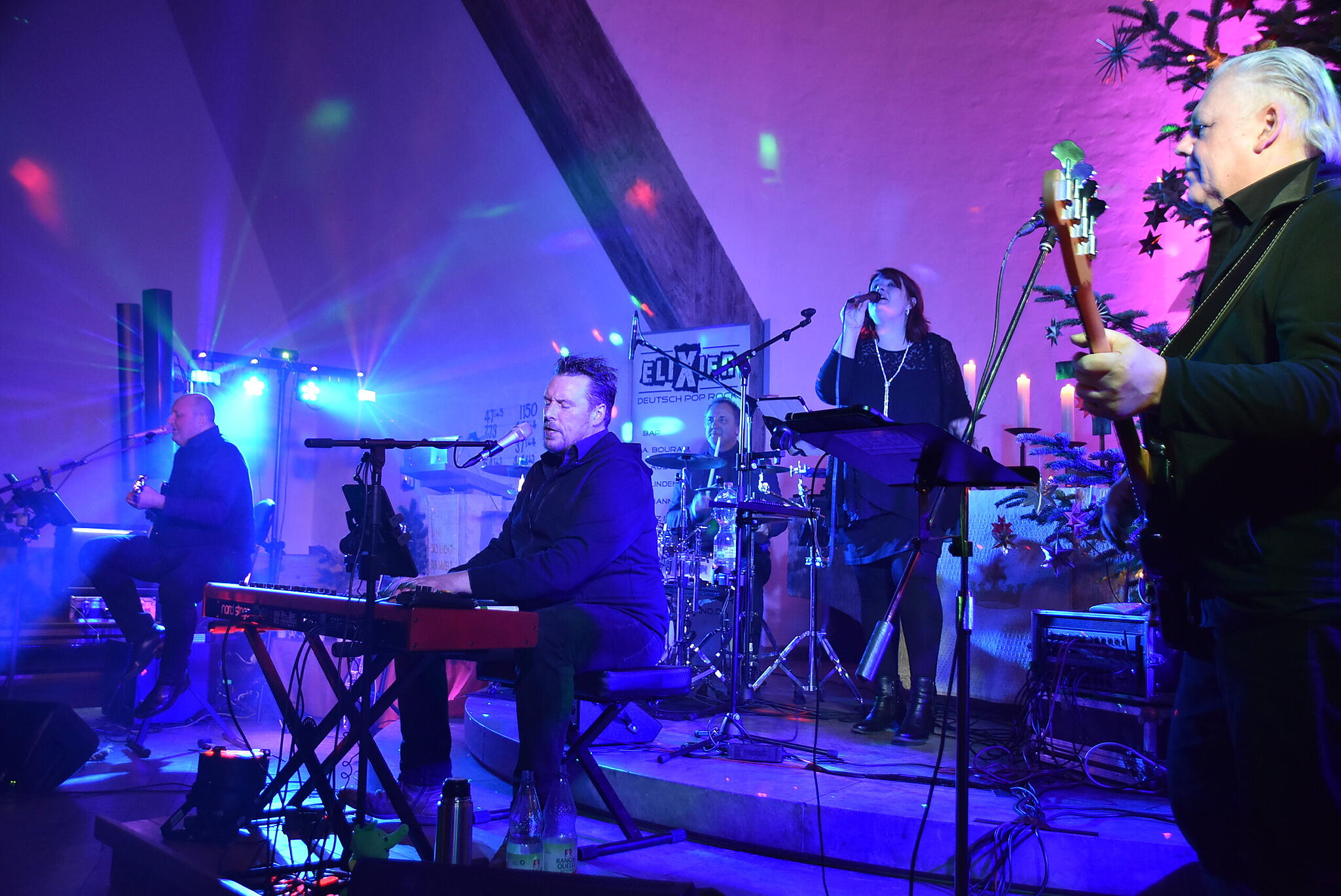 Band Elixier aus Oberfranken tritt in der Kreuzkirche Kulmbach auf