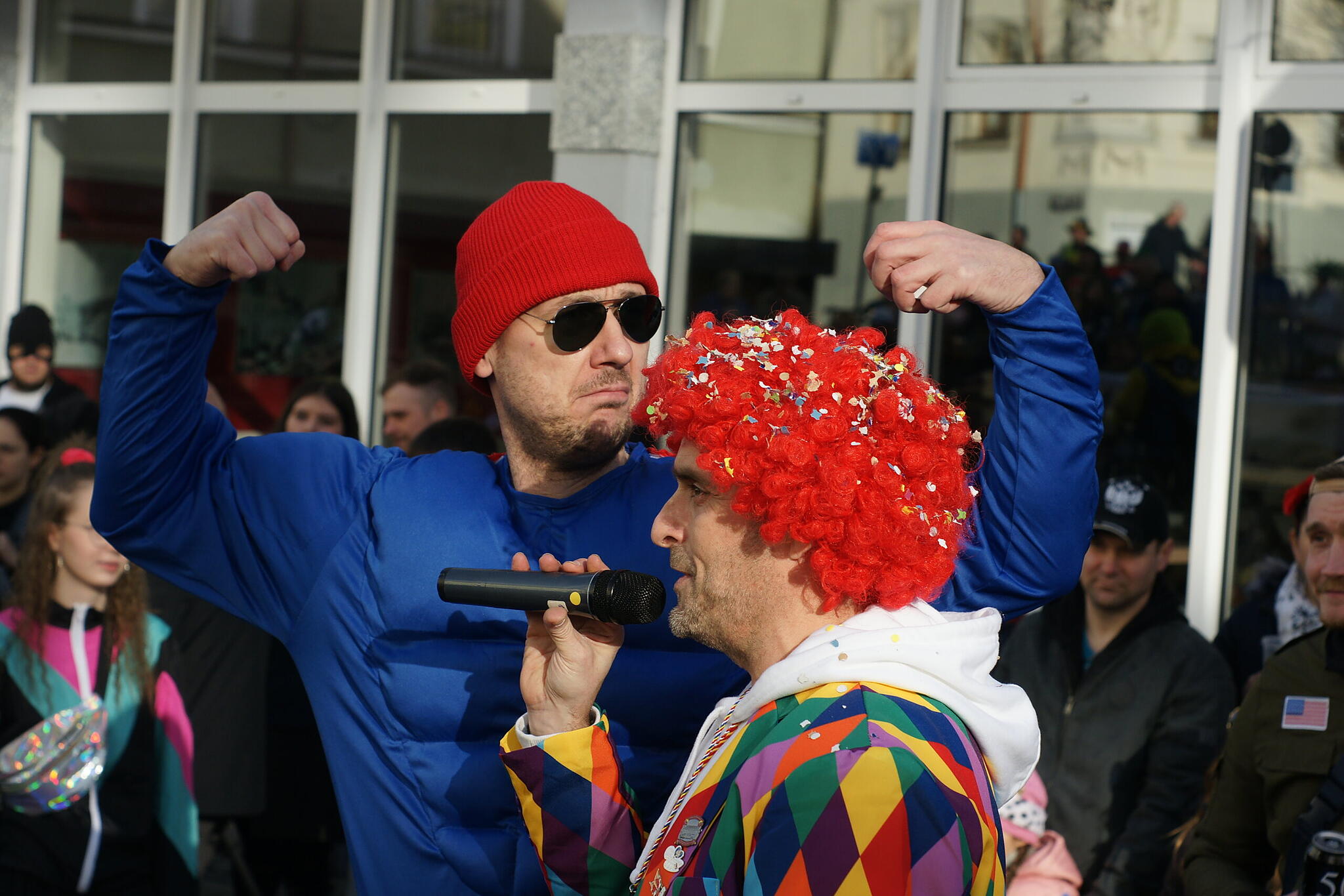 Beim Faschingszug in Bad Brückenau herrschte viel Frohsinn