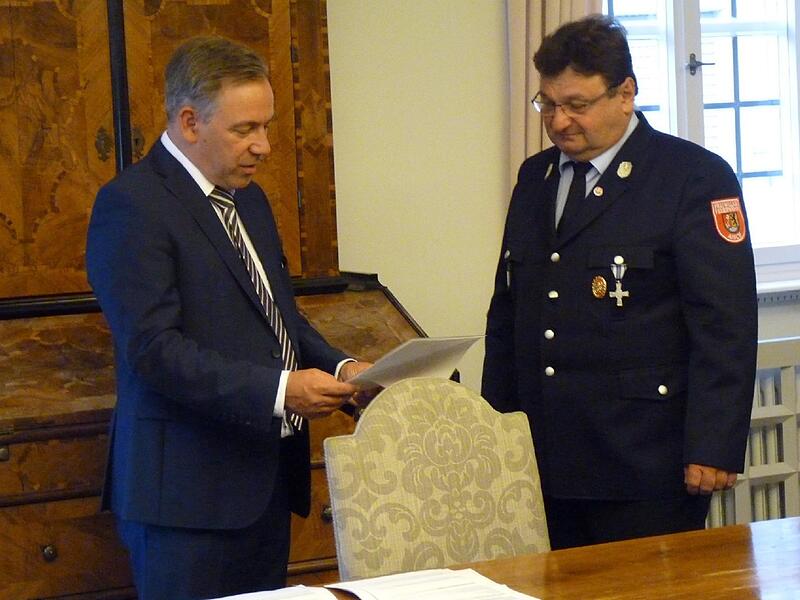 Ehrungsabend der Freiwilligen Feuerwehr Aisch in Adelsdorf