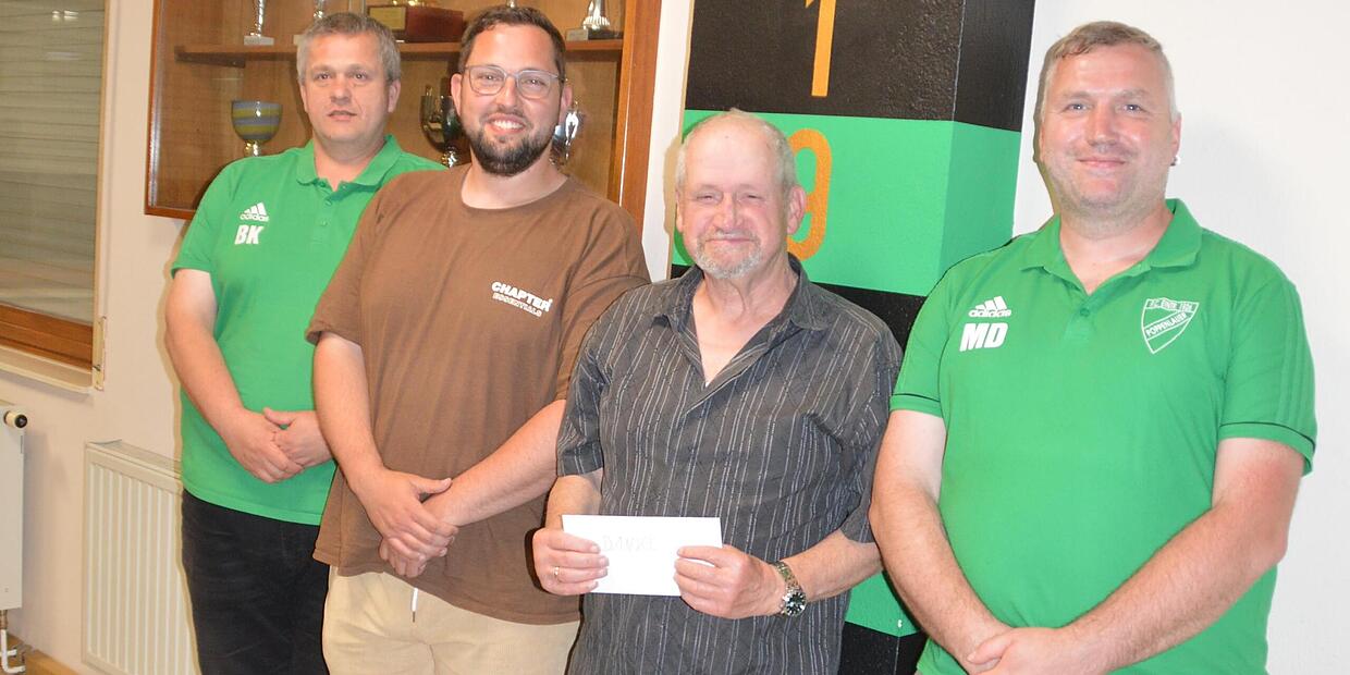 Wahlen und Ehrenmitglied bei der FC Poppenlauer Hauptversammlung