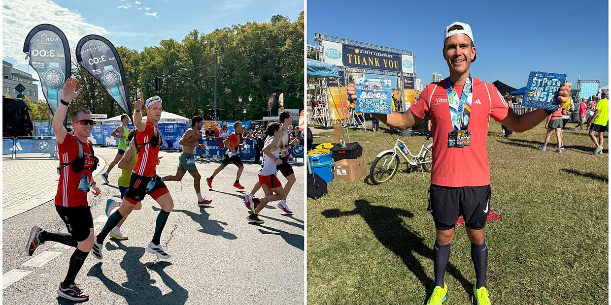 Markus Geiger aus Schlammersdorf läuft Honolulu-Marathon