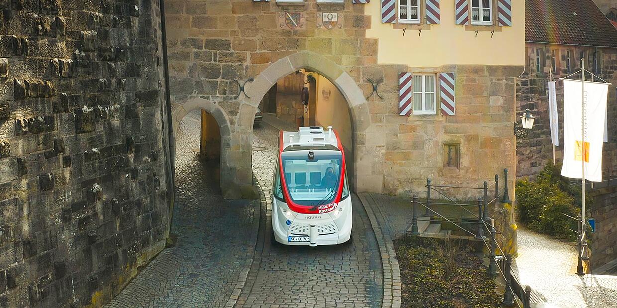 Autonomes Fahren Kronach Lucas-Cranach-Campus Valeo