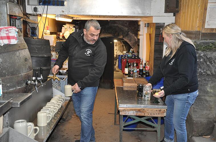 Bierkeller im Kellerwald in Forchheim sind bereit für den Start in die ...