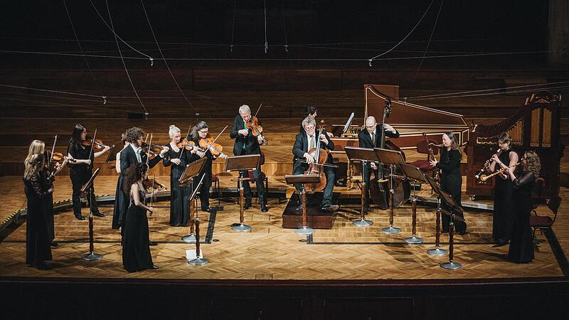 Der Musikverein Bamberg mit dem neuen Vorsitzenden Stephan Schultz ...