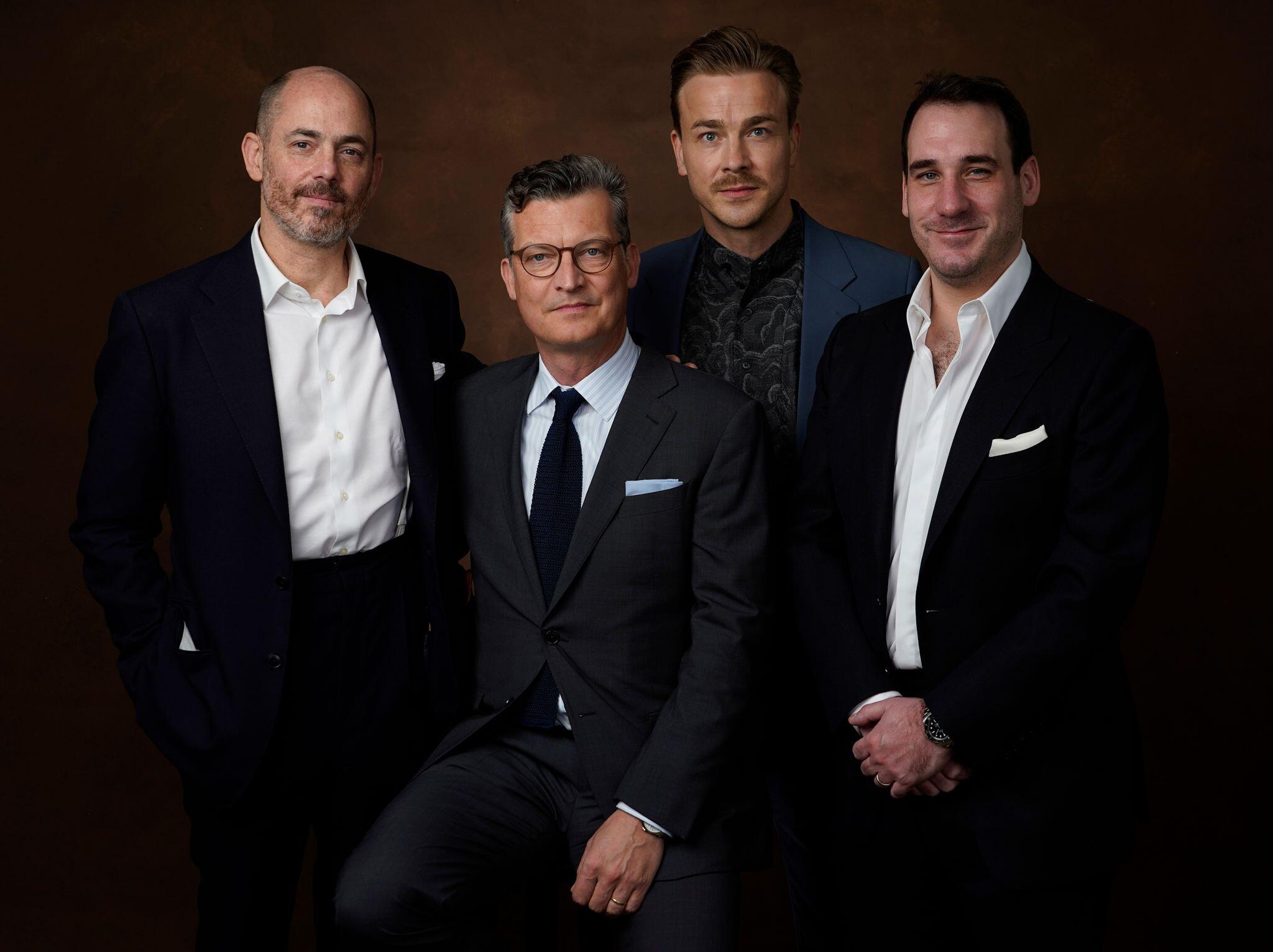 Edward Berger & Co. beim Lunch der Nominierten