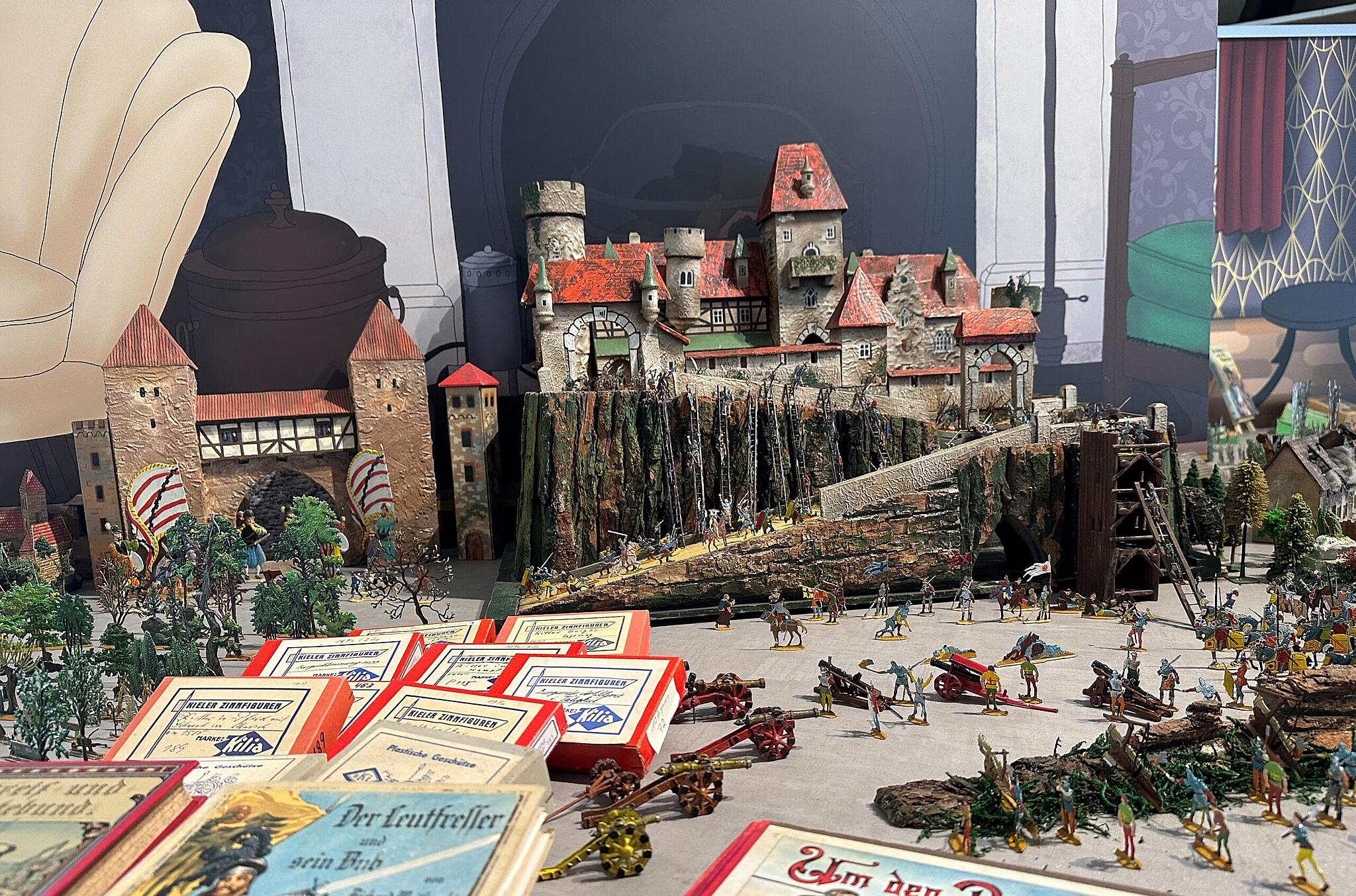 Zinnfigurenmuseum auf der Plassenburg feiert Jubiläum von Kieler Offizin mit Sonderausstellung