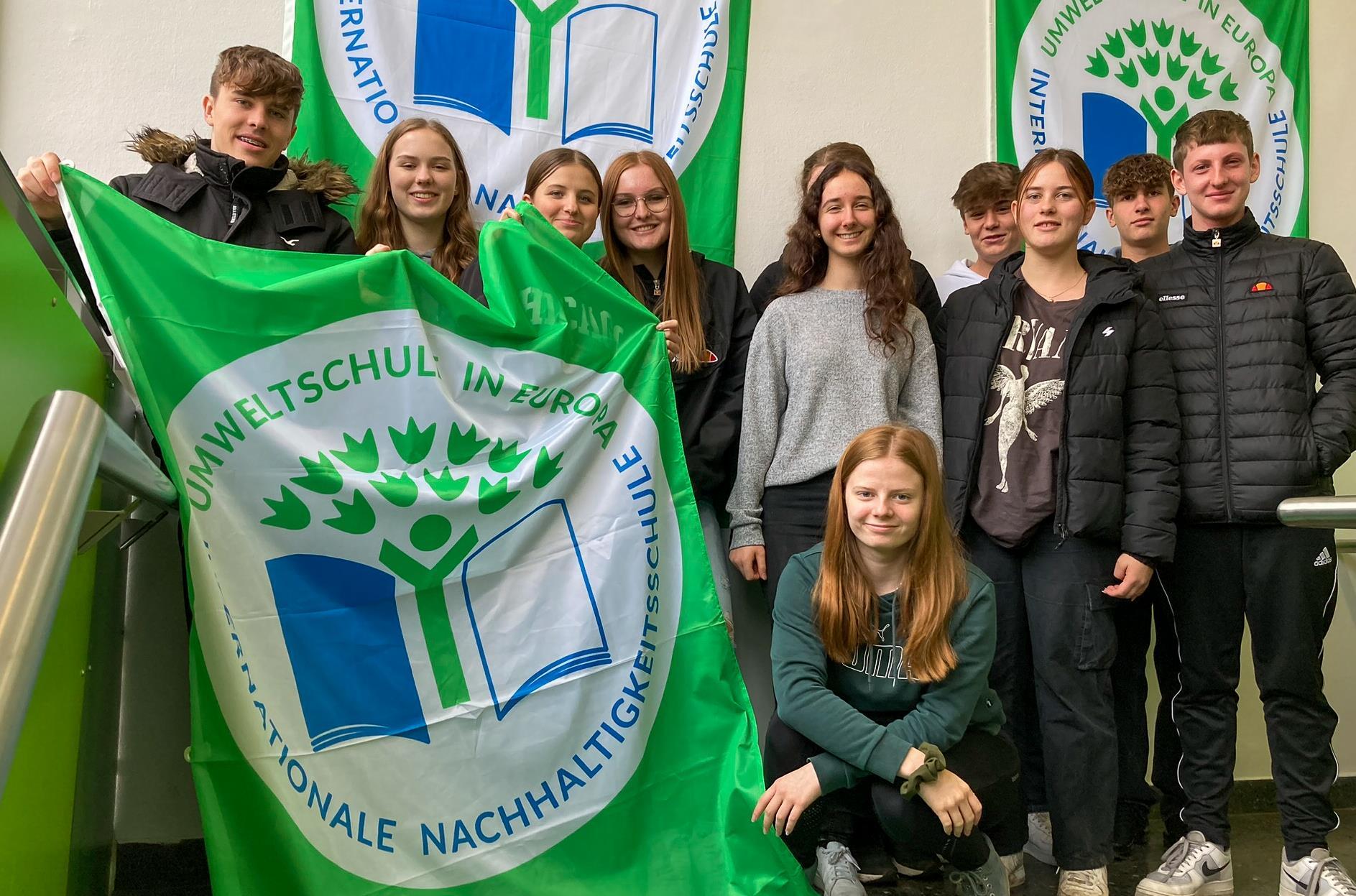 Jacob-Curio-Realschule Hofheim: dritte Auszeichnung für Umweltschutz