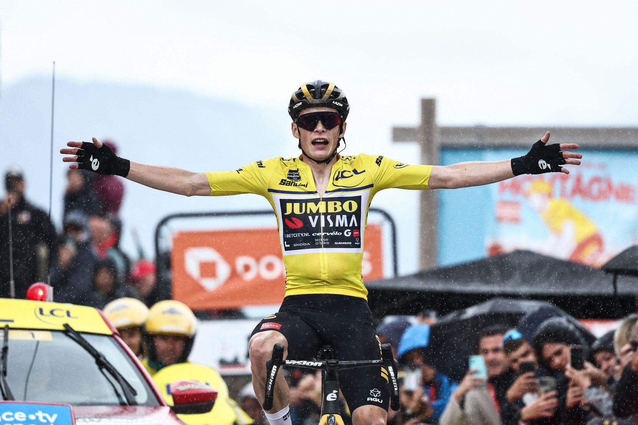 Tour-Sieger Vingegaard gewinnt Dauphiné-Rundfahrt