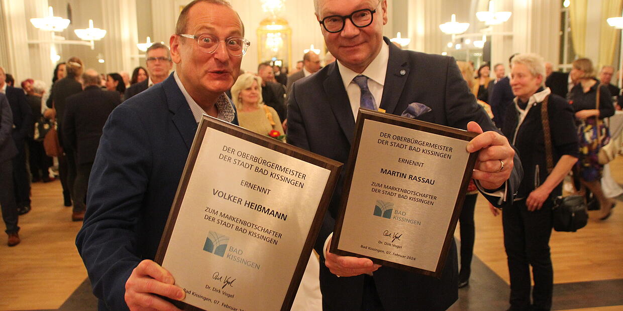 Neujahrsempfang: Bad Kissingen ernennt Volker Heißmann und Martin ...