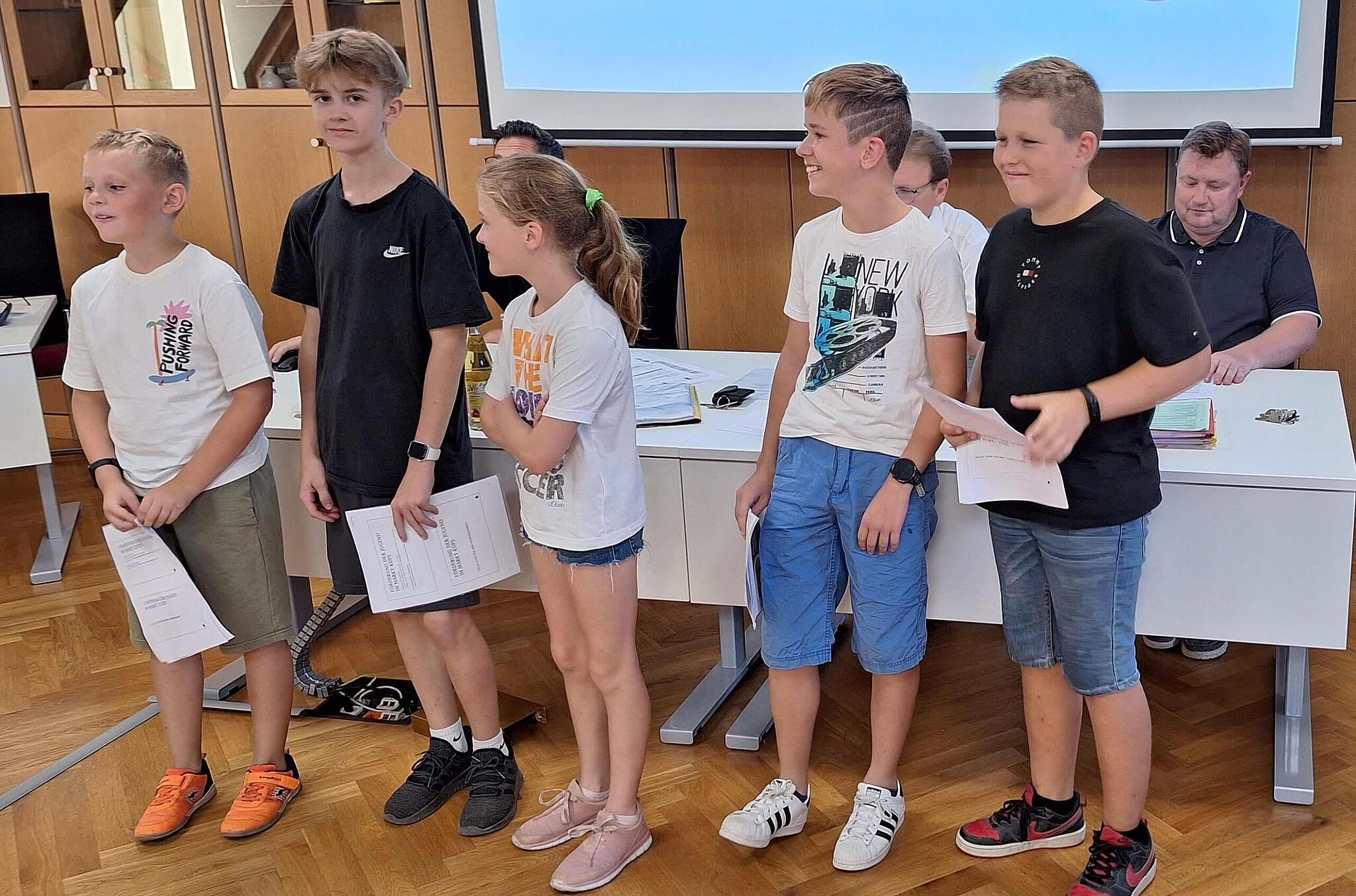 Mutige Kinder verblüffen Küpser Gemeinderat