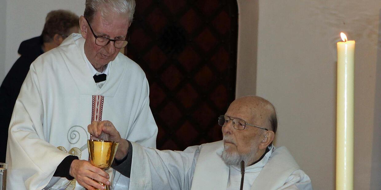 Nordhalben: Pfarrer Hans Martin ist für viele ein Wegbegleiter.