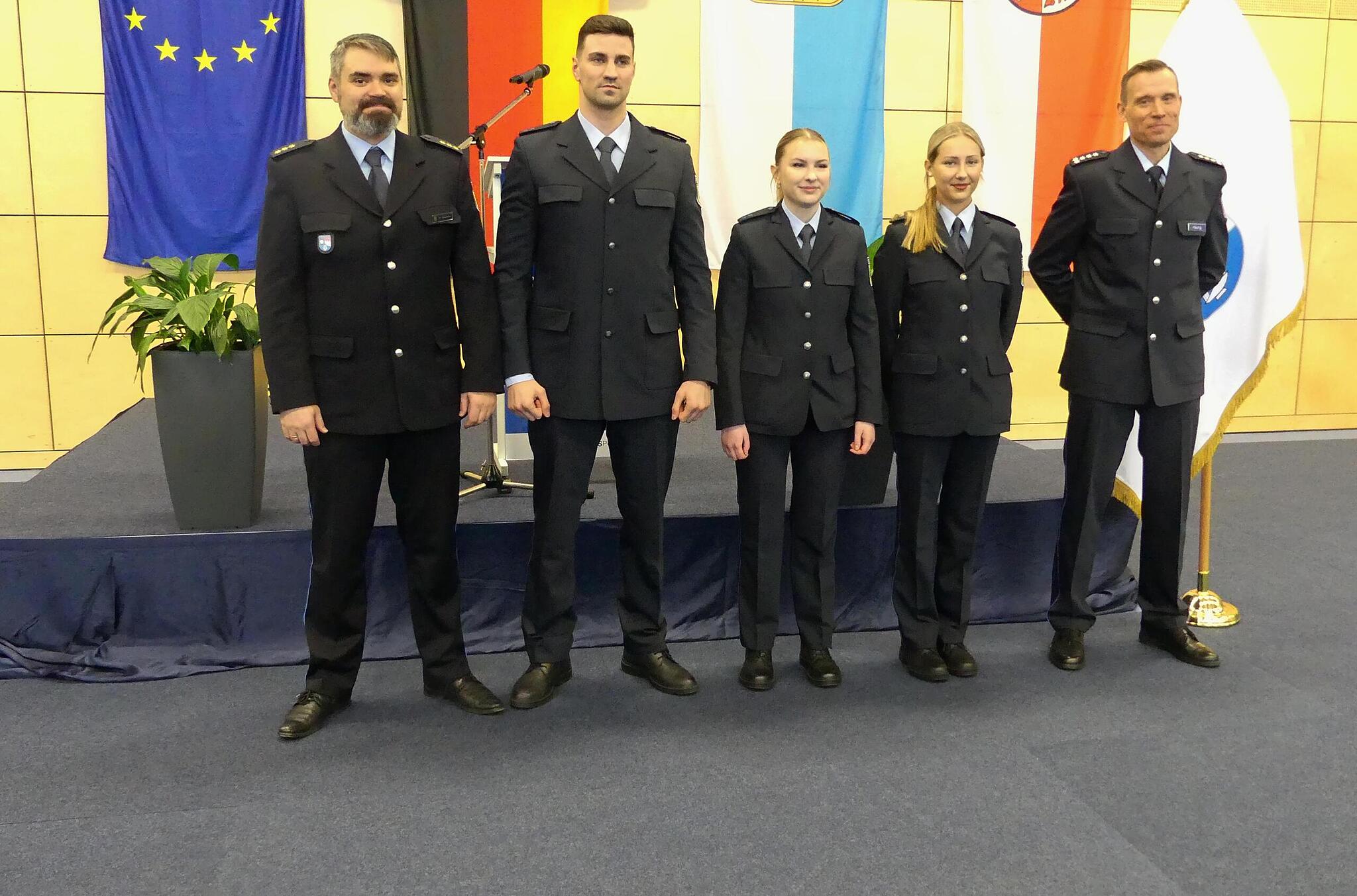 Am Aus- und Fortbildungszentrum der Bundespolizei in Oerlenbach wurde ...