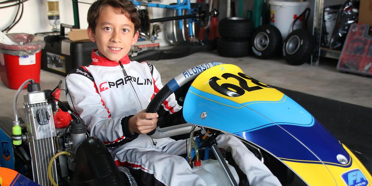 Motorsport: Benjamin Wu will den Kartsport als Sprungbrett für eine große Karriere nutzen