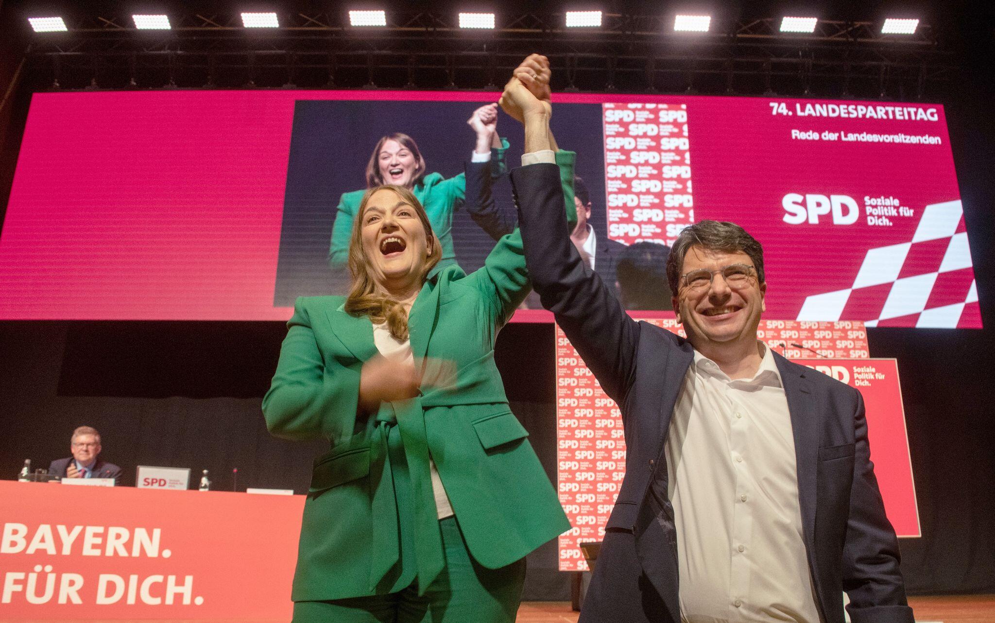 Von Brunn und Endres bleiben an der Spitze der Bayern-SPD