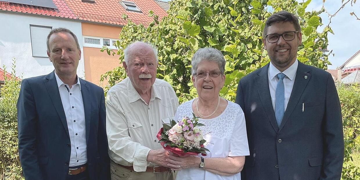 Diamantene Hochzeit im Hause Fetsch in Ebelsbach