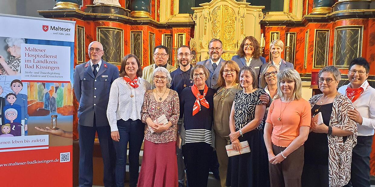 Bad Kissingen: Aussendungsfeier der Hospizbegleiter auf dem Volkersberg