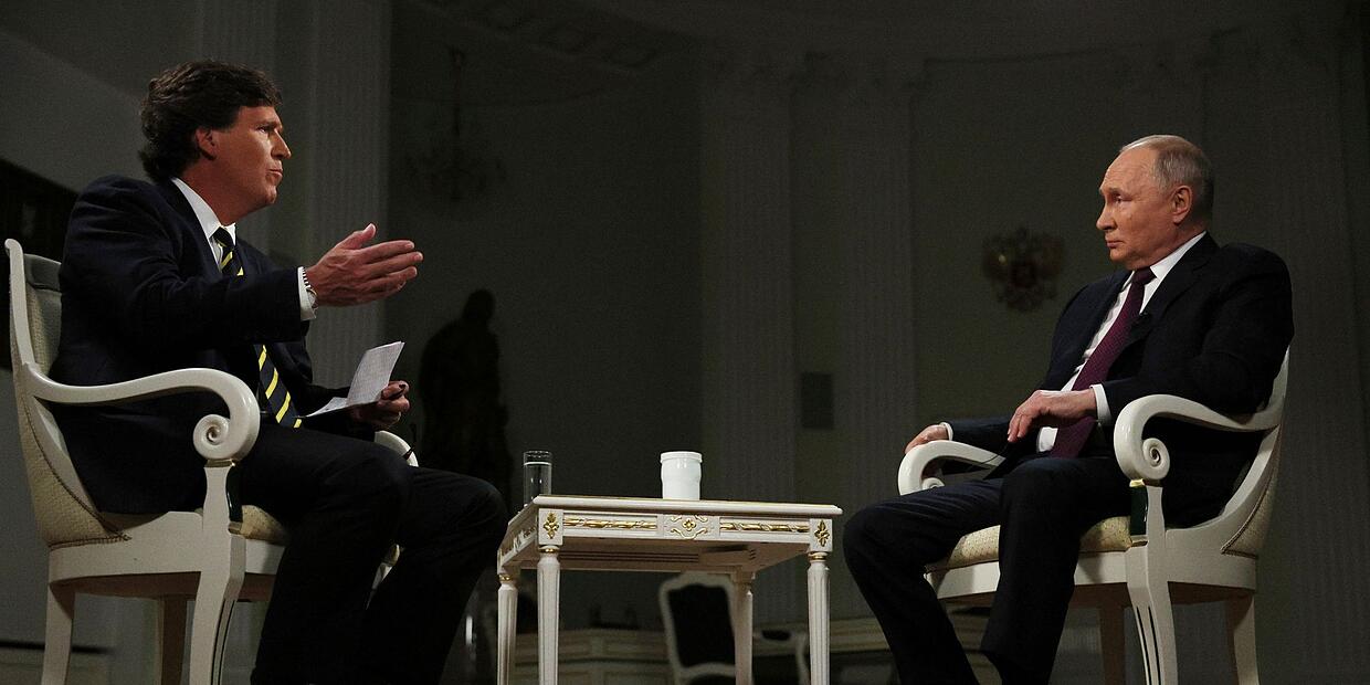 Putin im Interview: Eine willkommene Bühne für den Kremlchef