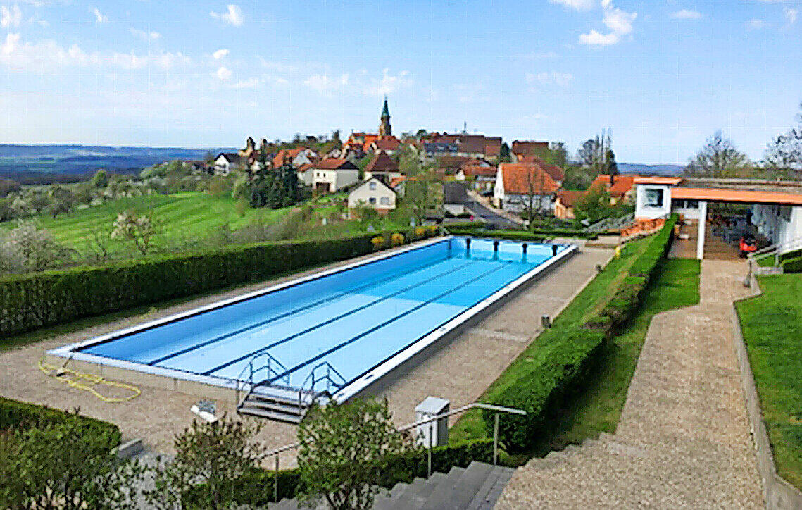 Freibad Altenstein öffnet heute