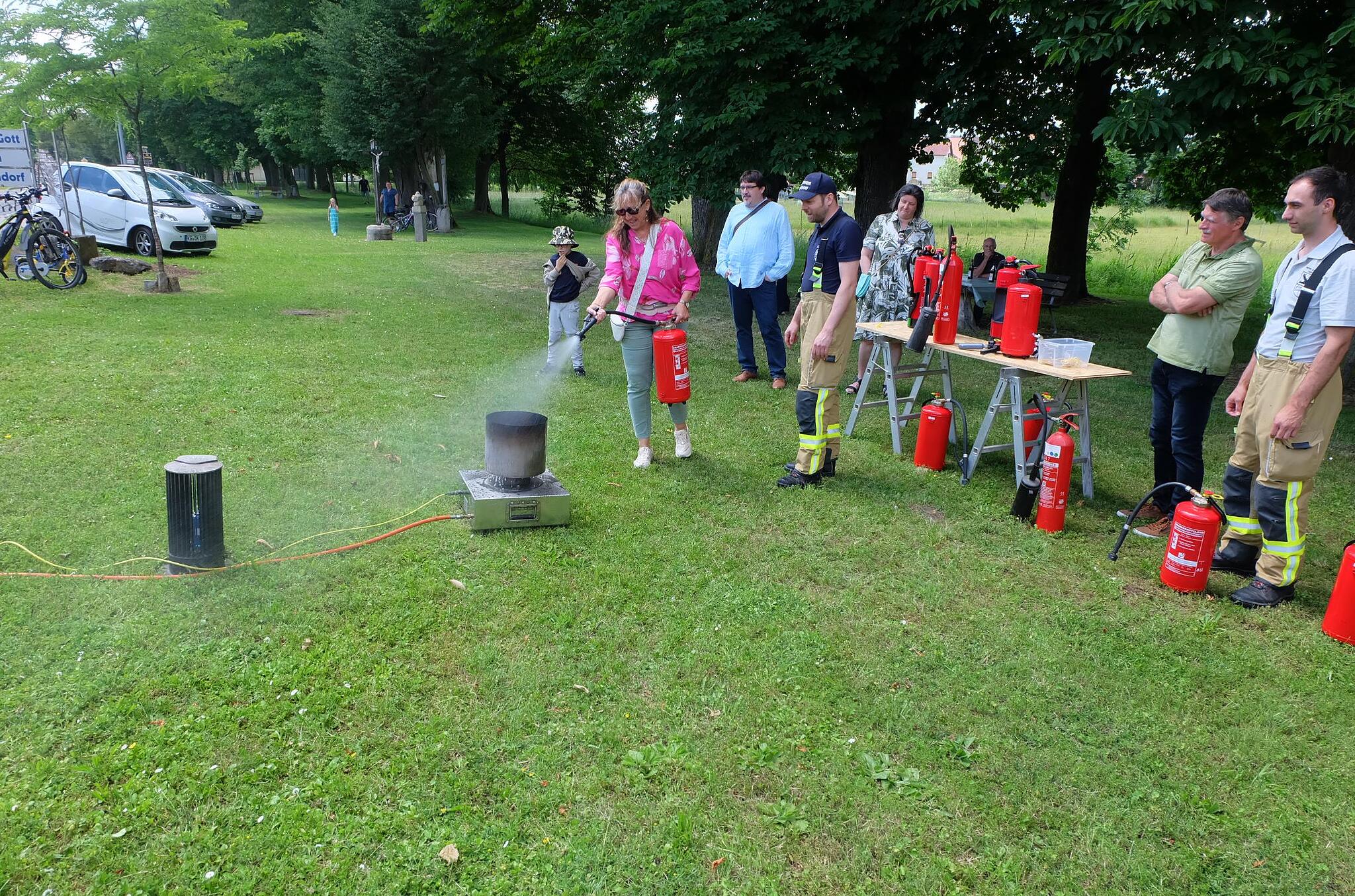 Freiwillige Feuerwehr Thundorf Tag der offenen Tür Praxis Tipps Information