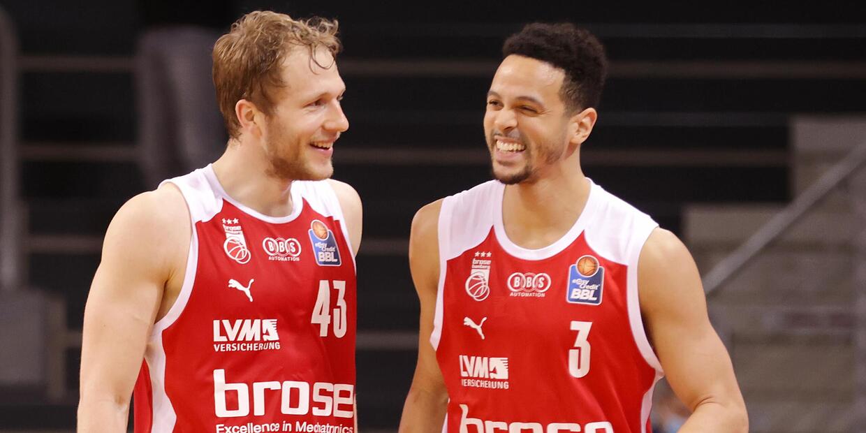 Brose Bamberg gewinnt bei den Telekom Baskets Bonn und feiert den ...