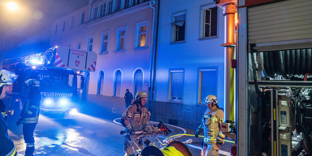 Zimmerbrand in Bamberg