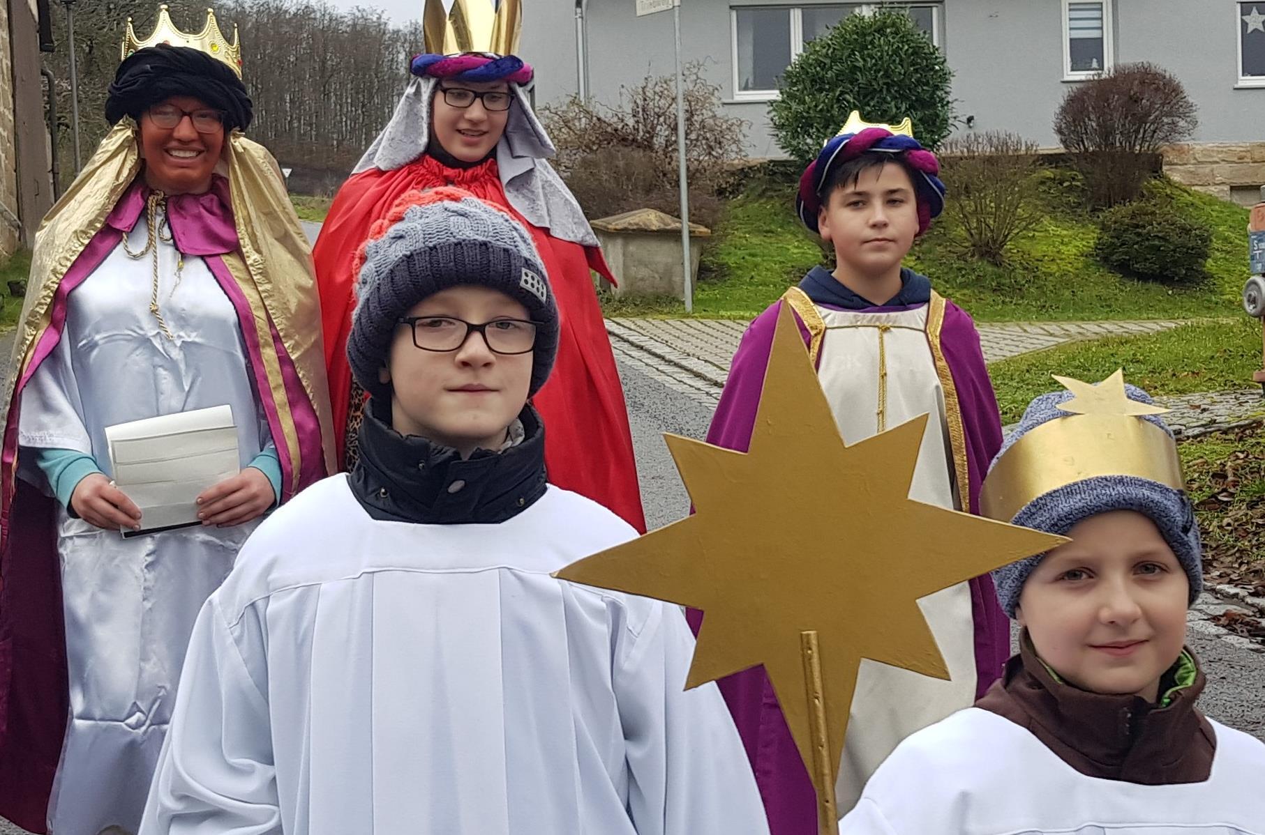 Sternsingeraktion im Landkreis Haßberge: Kinder gingen wieder von Haus ...