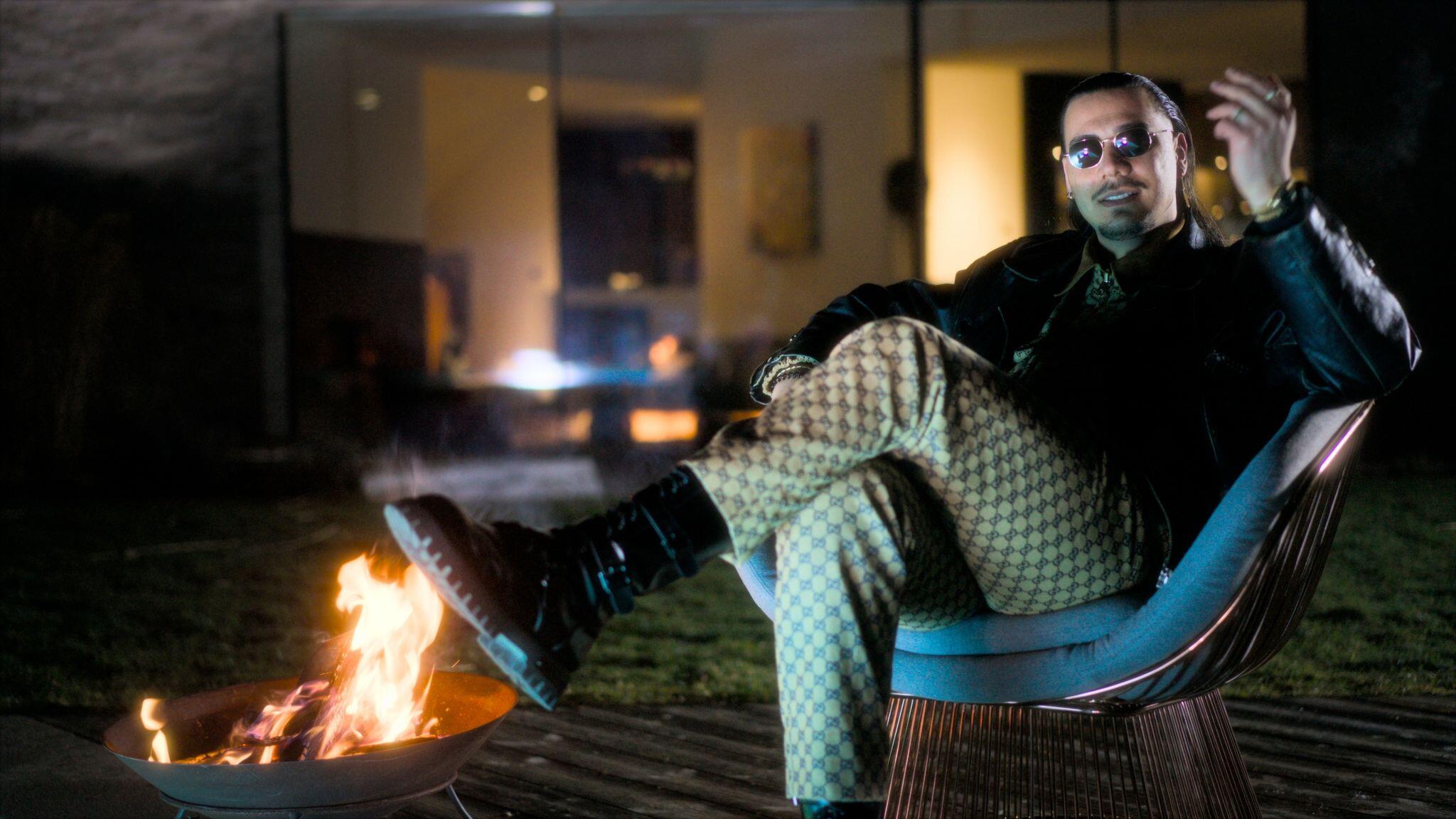 Rapper Apache 207 und die Liebe zur Heimat per Tattoo