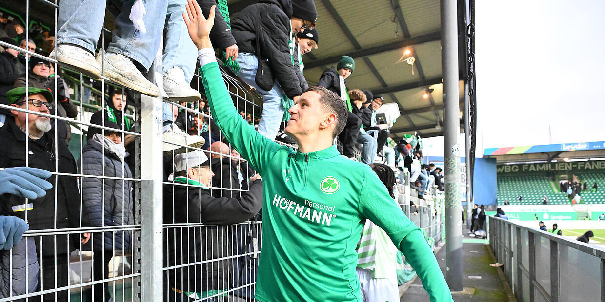 Jakob Engel aus Gestungshausen gehört zum Profikader von Greuther Fürth