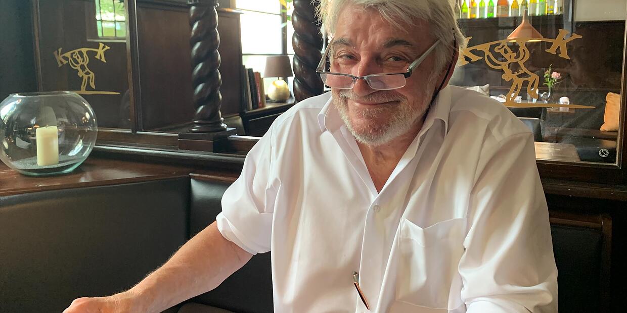 Fred Raab ist seit 40 Jahren Chef der Künstler-Klause in Coburg.