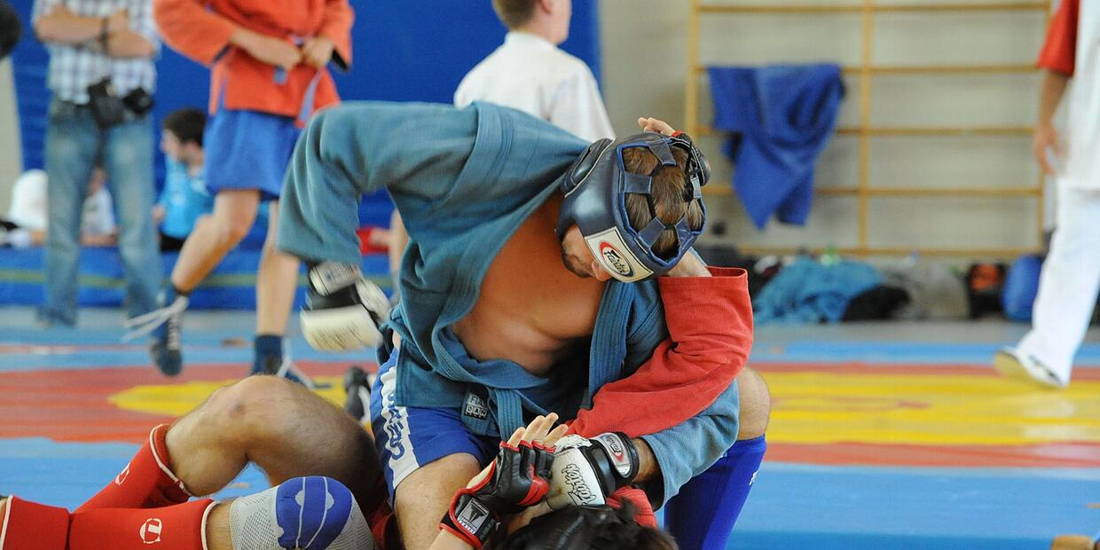 Justin Haag aus Nüdlingen spricht im Steilpass über den Reiz von Sambo