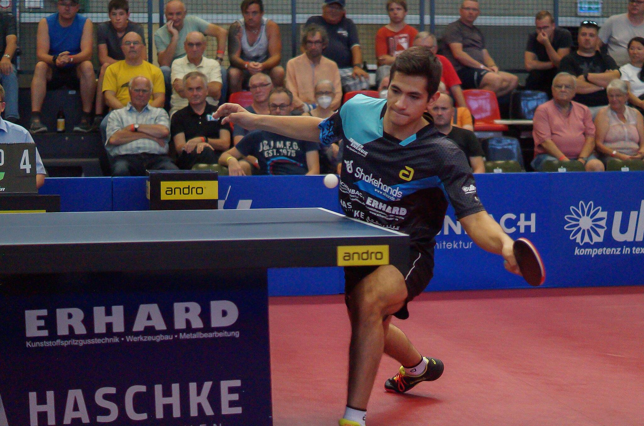 Tischtennis-Bundesligist TSV Bad Königshofen bei Borussia Düsseldorf ...