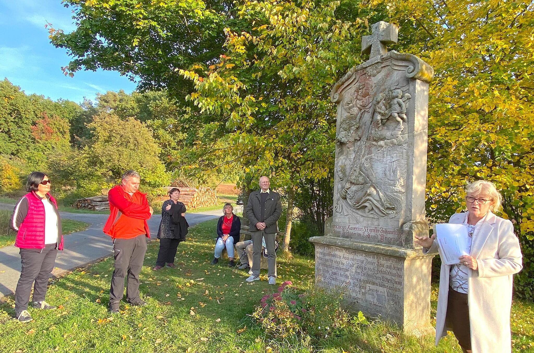 Ein neuer Rundweg, „Marterl-Weg genannt“, wurde am Freitag in Seßlach ...