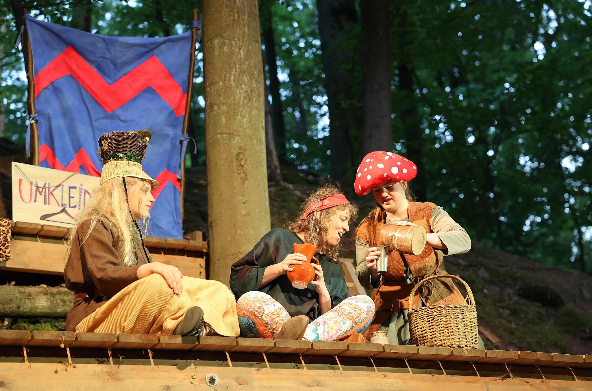 „Wickie und die starken Männer“ auf der Naturbühne Trebgast