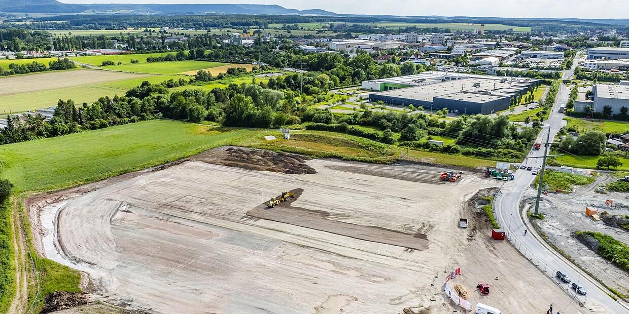 Unicor Haßfurt Spatenstich neue Halle