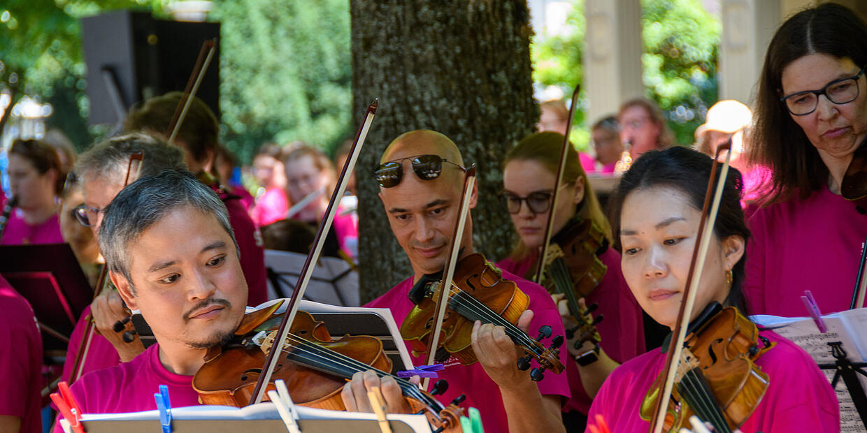 So toll war der Symphonic Mob beim Kissinger Sommer