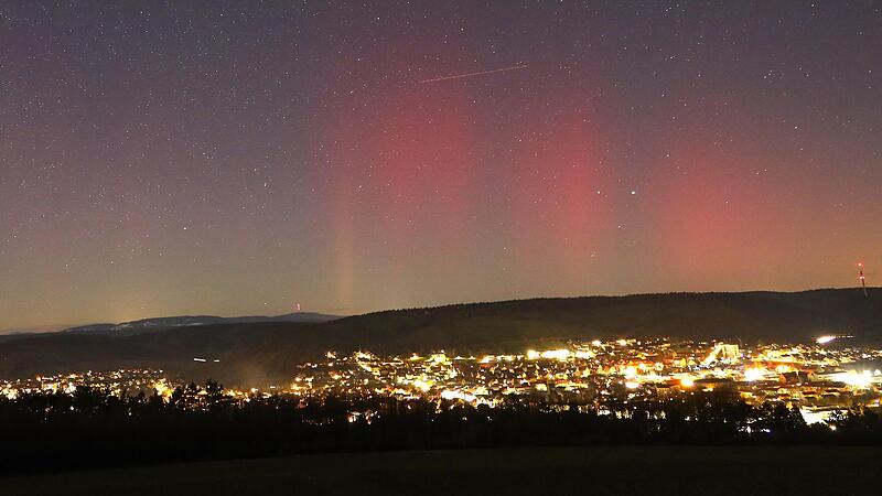 Polarlichter über Hammelburg: Wie Christian Fenn das das perfekte Foto ...