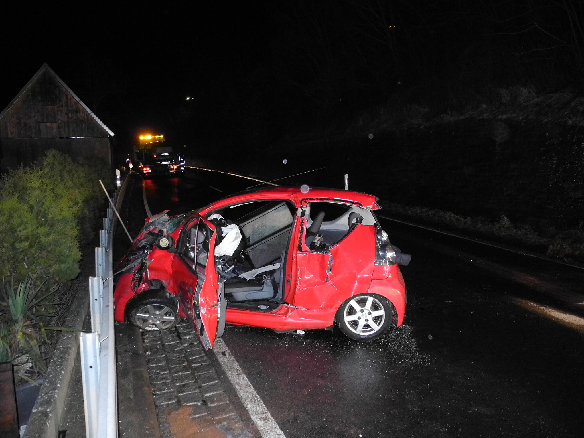 Unfall bei Trimberg am Sonntag, 04.02.2024