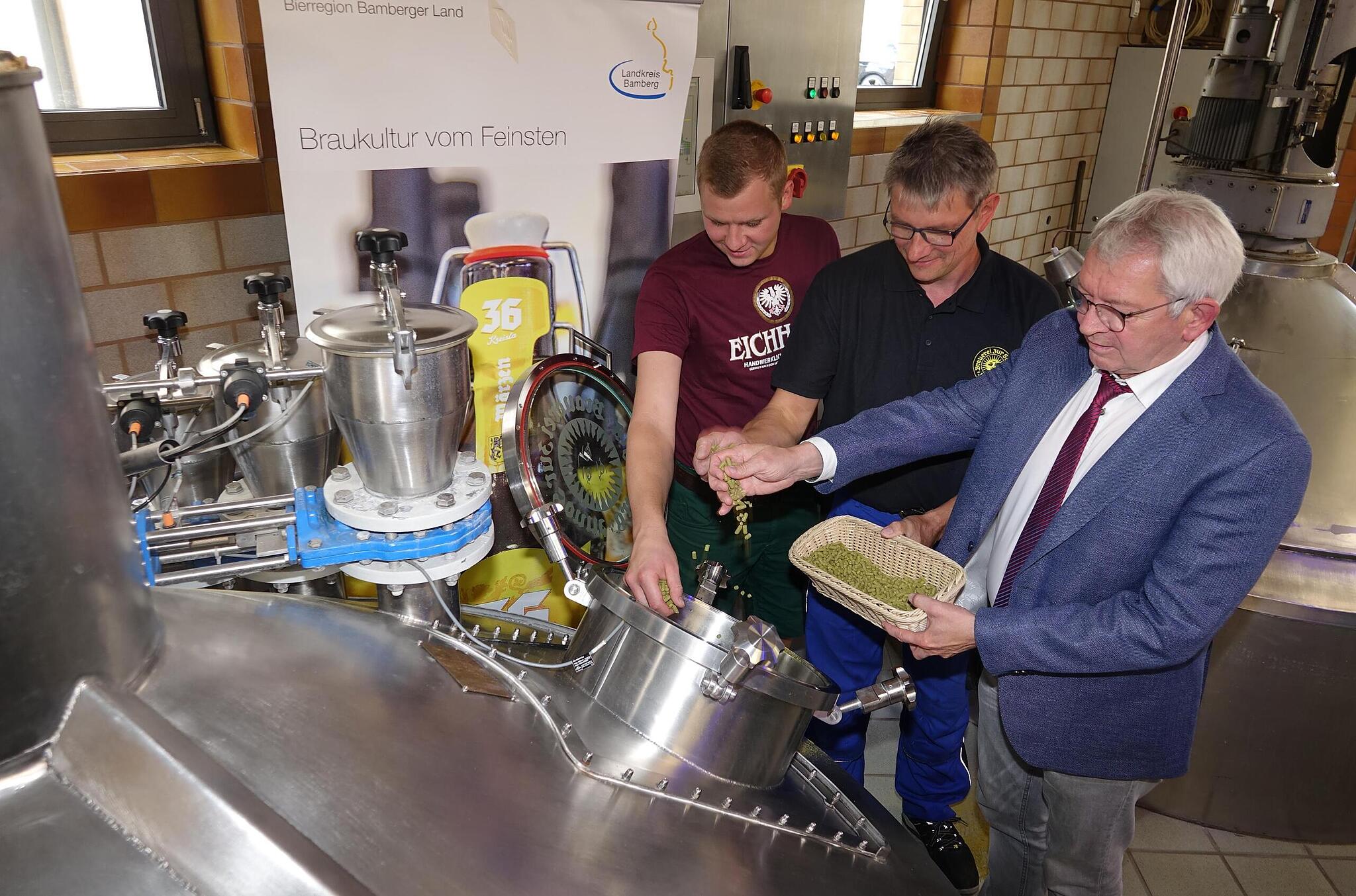 Biere Landkreis Bamberg: Das zehnte Landkreisbier 36 Kreisla wird bald ...