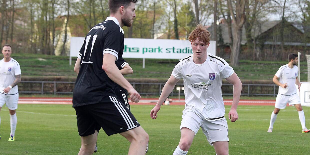 Der FC Eintracht Bamberg trennt sich in der Fußball-Bayernliga Nord von ...