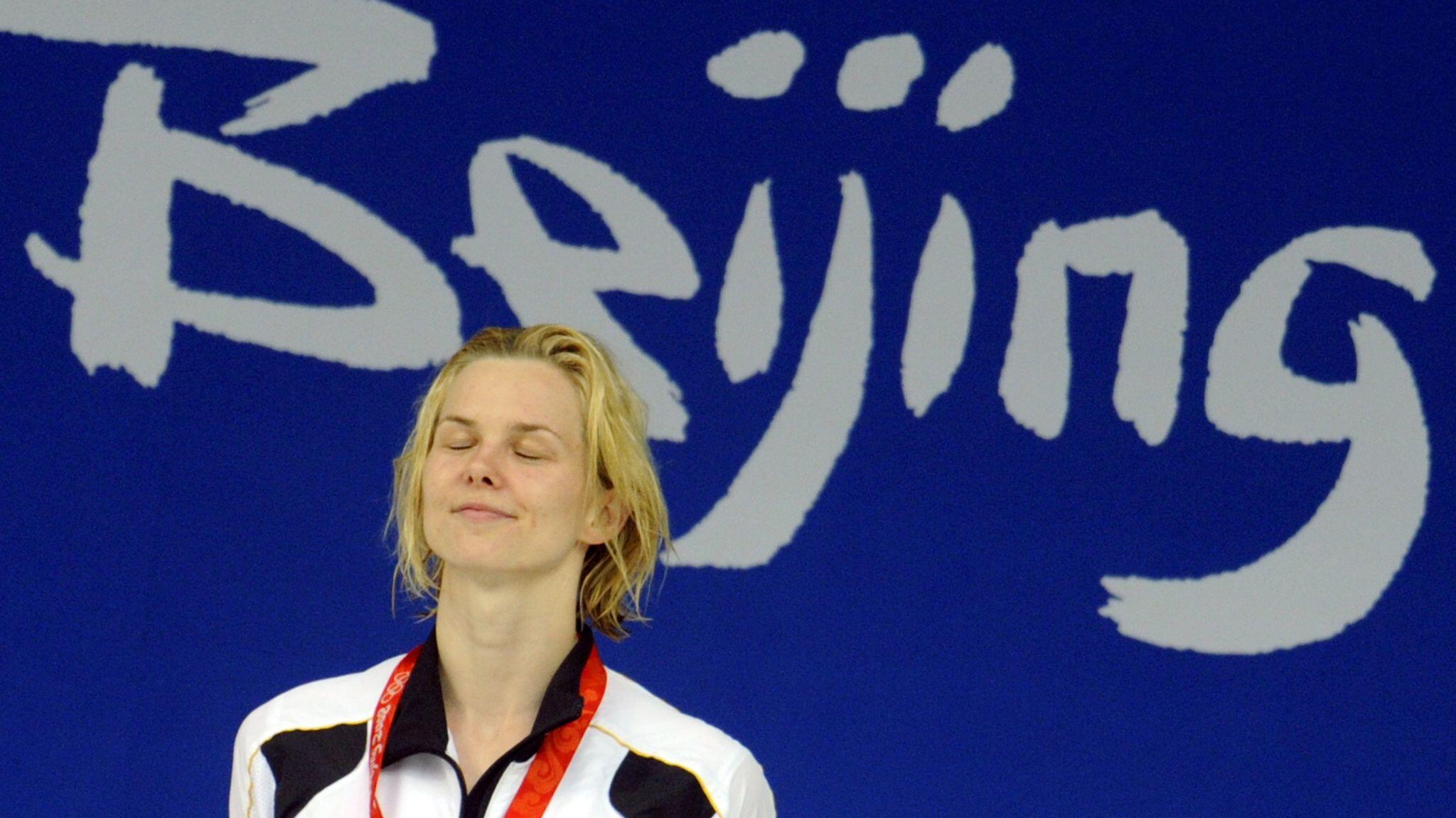 Doppel-Olympiasiegerin Britta Steffen zum zweiten Mal Mutter