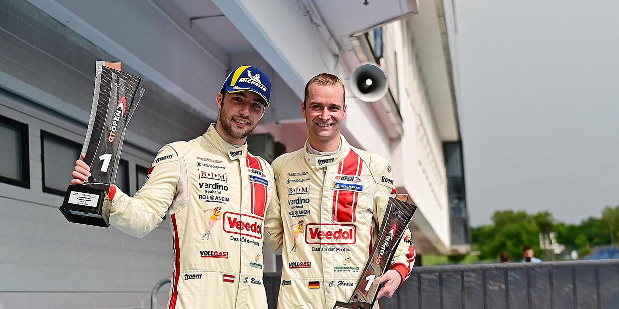 Kulmbacher Christopher Haase gewinnt ein Rennen auf dem Hungaroring