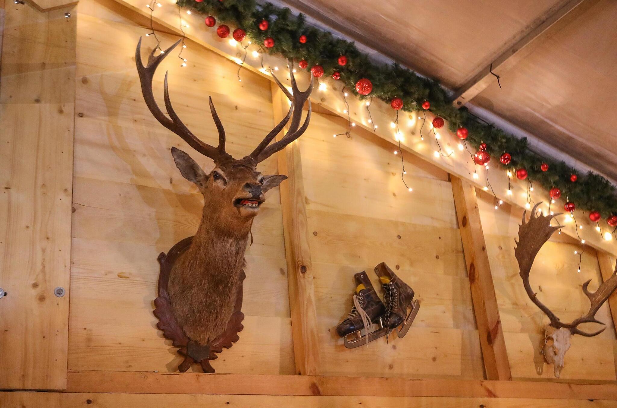 Kulmbacher Promis beim Pre-Opening von Kulma-Alm auf dem Marktplatz ...