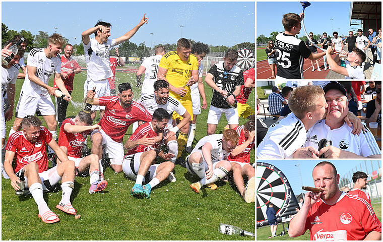 FC Coburg feiert Bayernliga-Aufstieg: Die schönsten Impressionen
